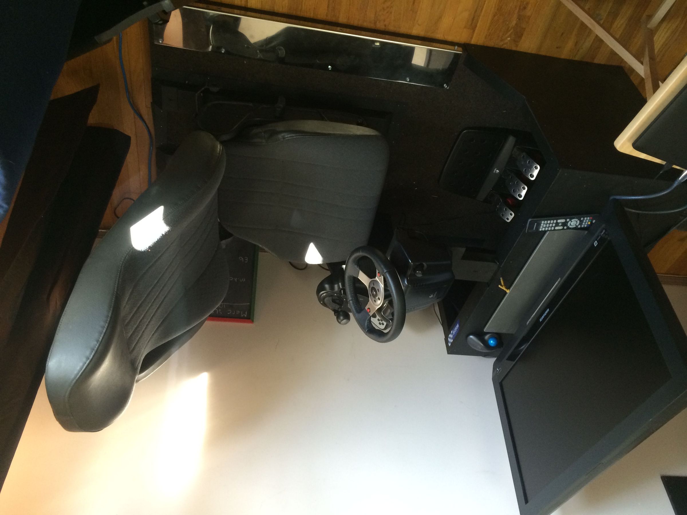 Compact Sim Racing Pod : 12 Steps (with Pictures) - Instructables