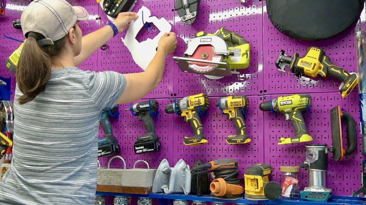 How to Make a Tool Shadow Board : 4 Steps (with Pictures) - Instructables