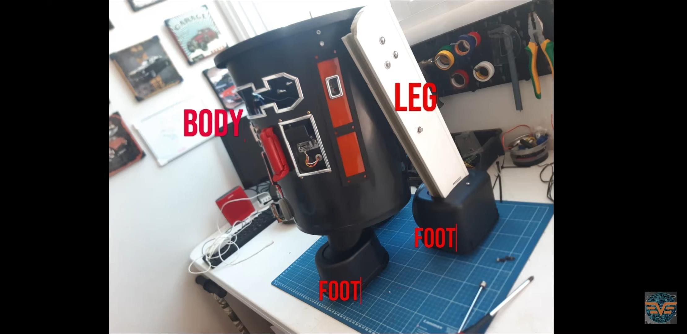 Homemade Real Size Astromech Droid : 5 Steps (with Pictures ...