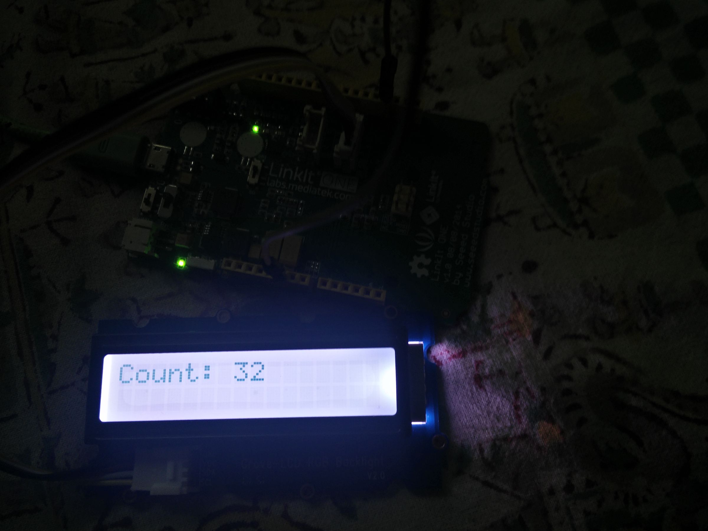 Digital Object Counter Using PIR and Linkit One : 4 Steps - Instructables
