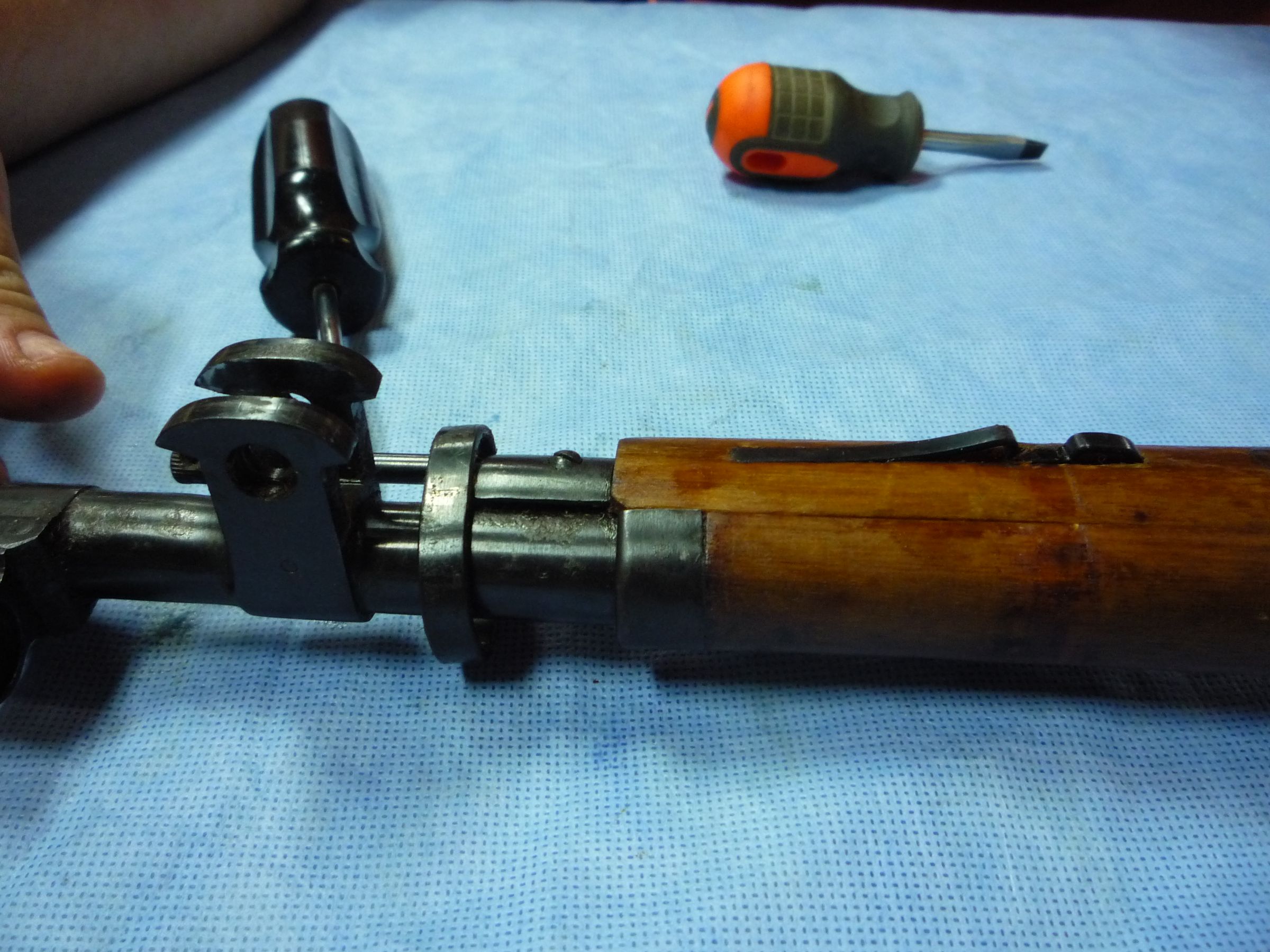 Cleaning Your New Mosin Nagant Rifle/modding the Bolt to Close Easily ...