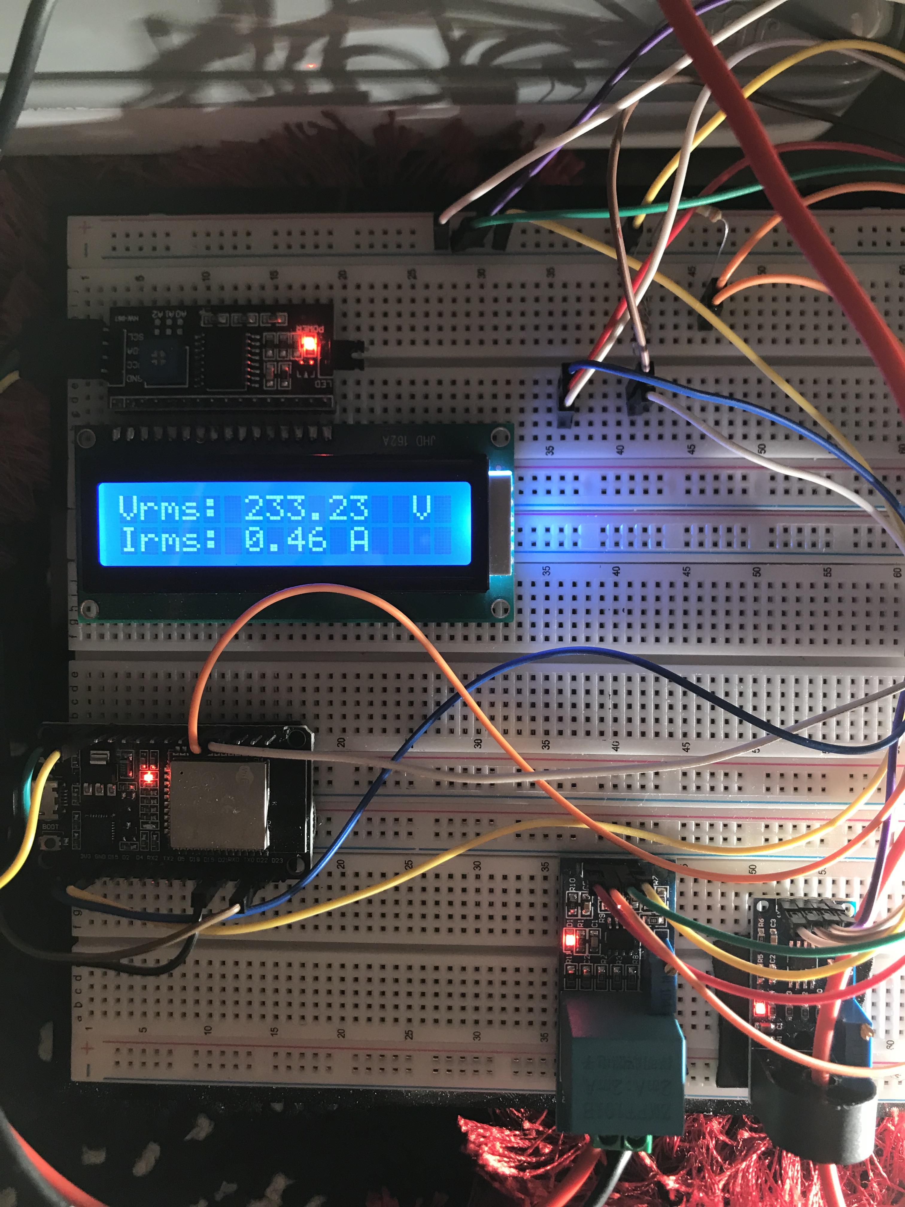 AC Power Meter Using a Microcontroller (ESP-32) - Instructables