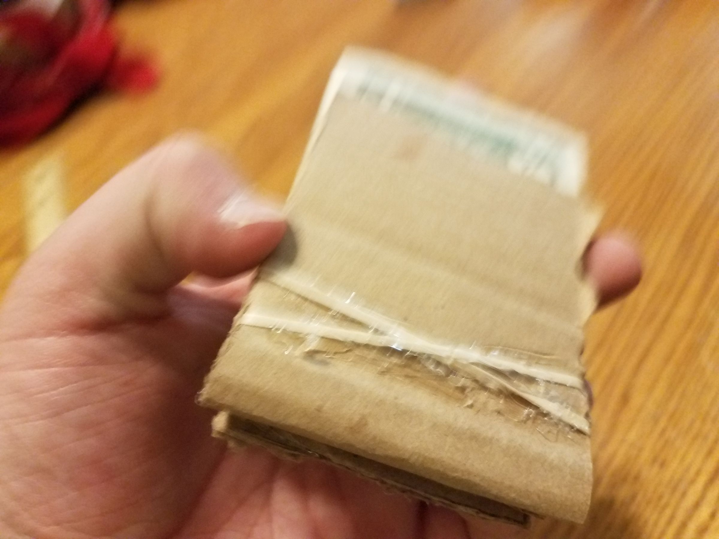 Up-cycled Cardboard Money Clip : 5 Steps - Instructables