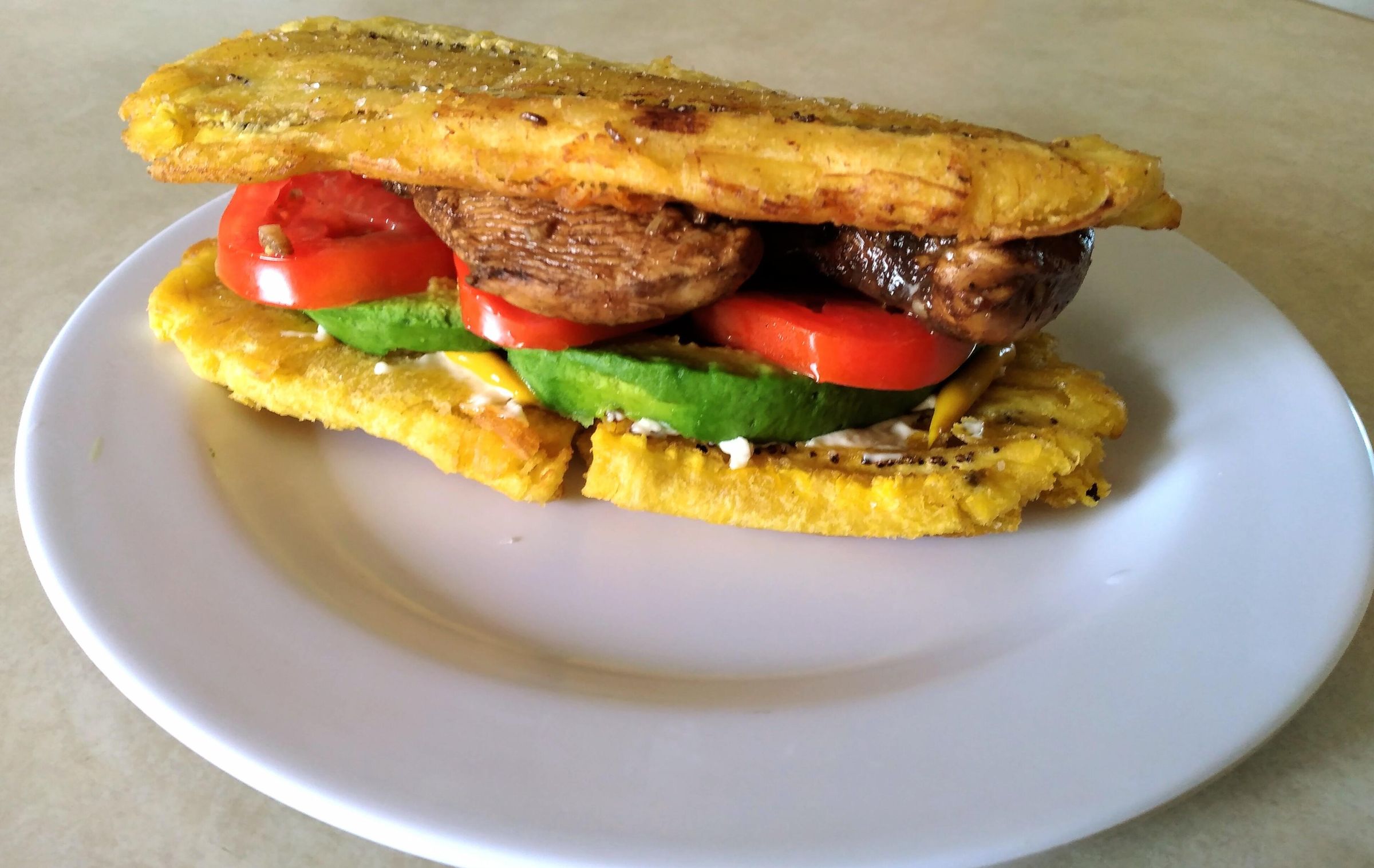Patacón (Dominican Plantain Sandwich) : 10 Steps (with Pictures ...