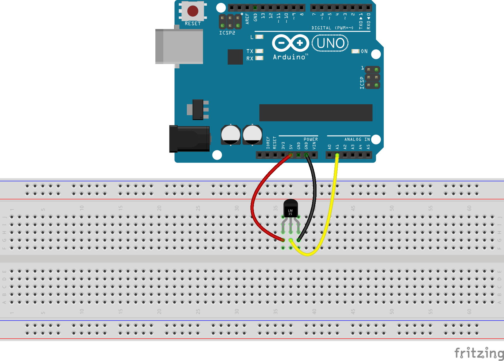 Temperature Sensor With Arduino UNO - Instructables