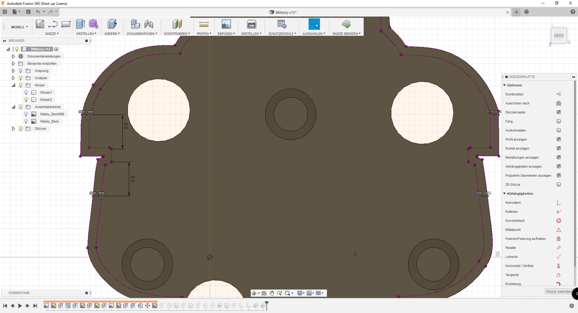 Enclosure for the Blinky Makey PCB : 8 Steps (with Pictures ...
