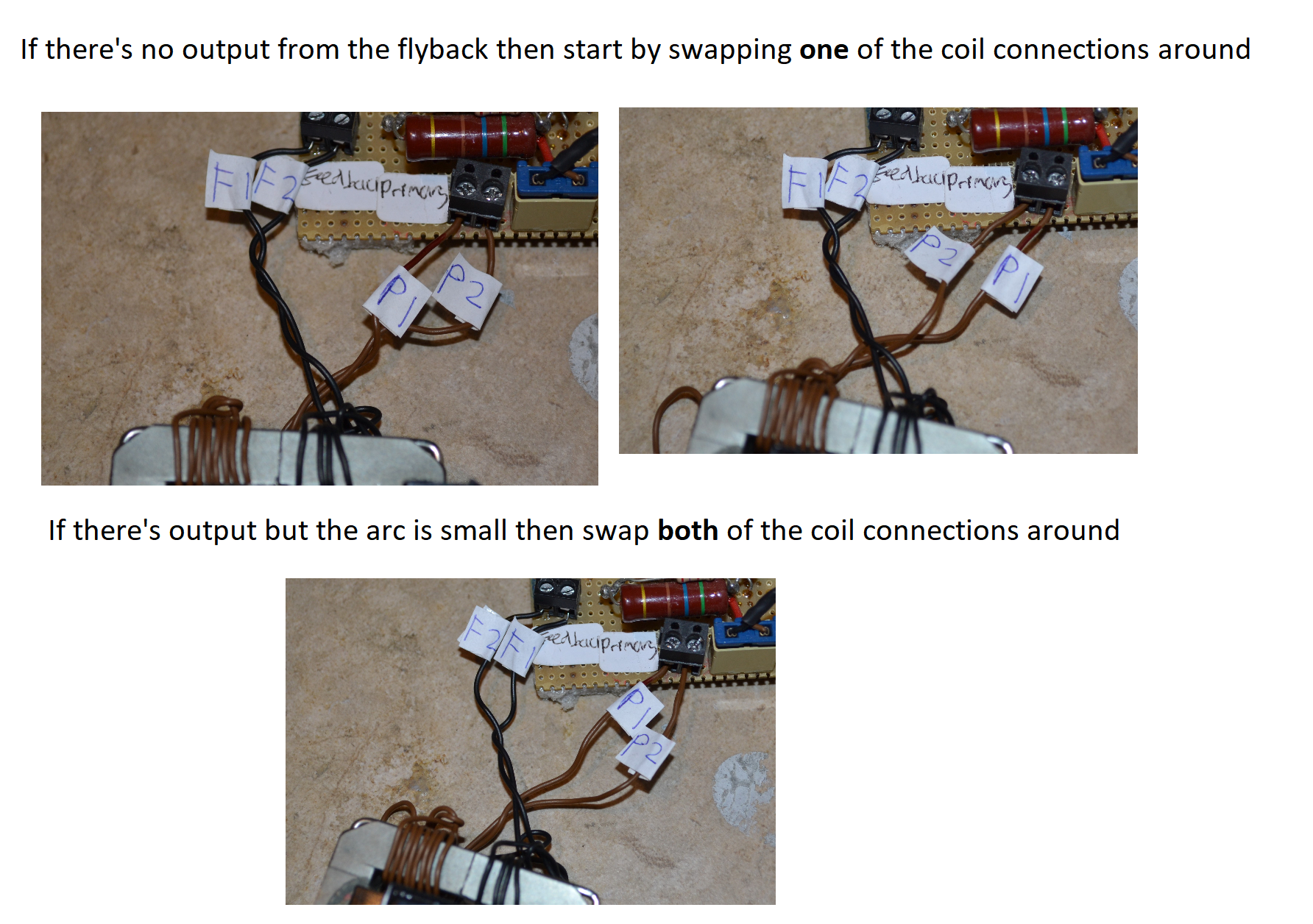 Flyback Transformer Driver for Beginners : 11 Steps (with Pictures ...