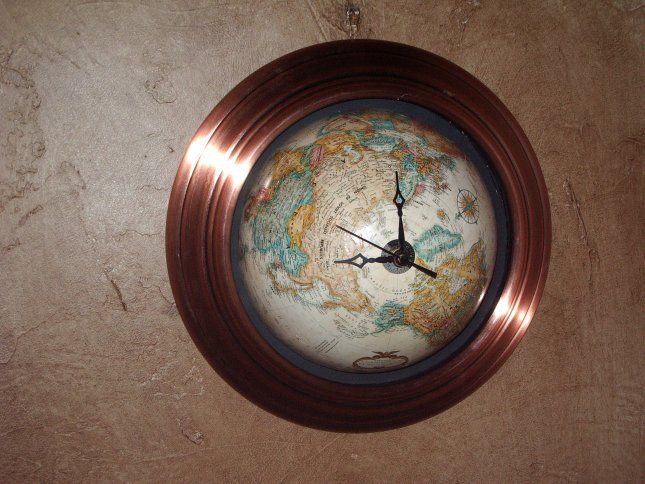 Build a Globe Clock : 6 Steps (with Pictures) - Instructables