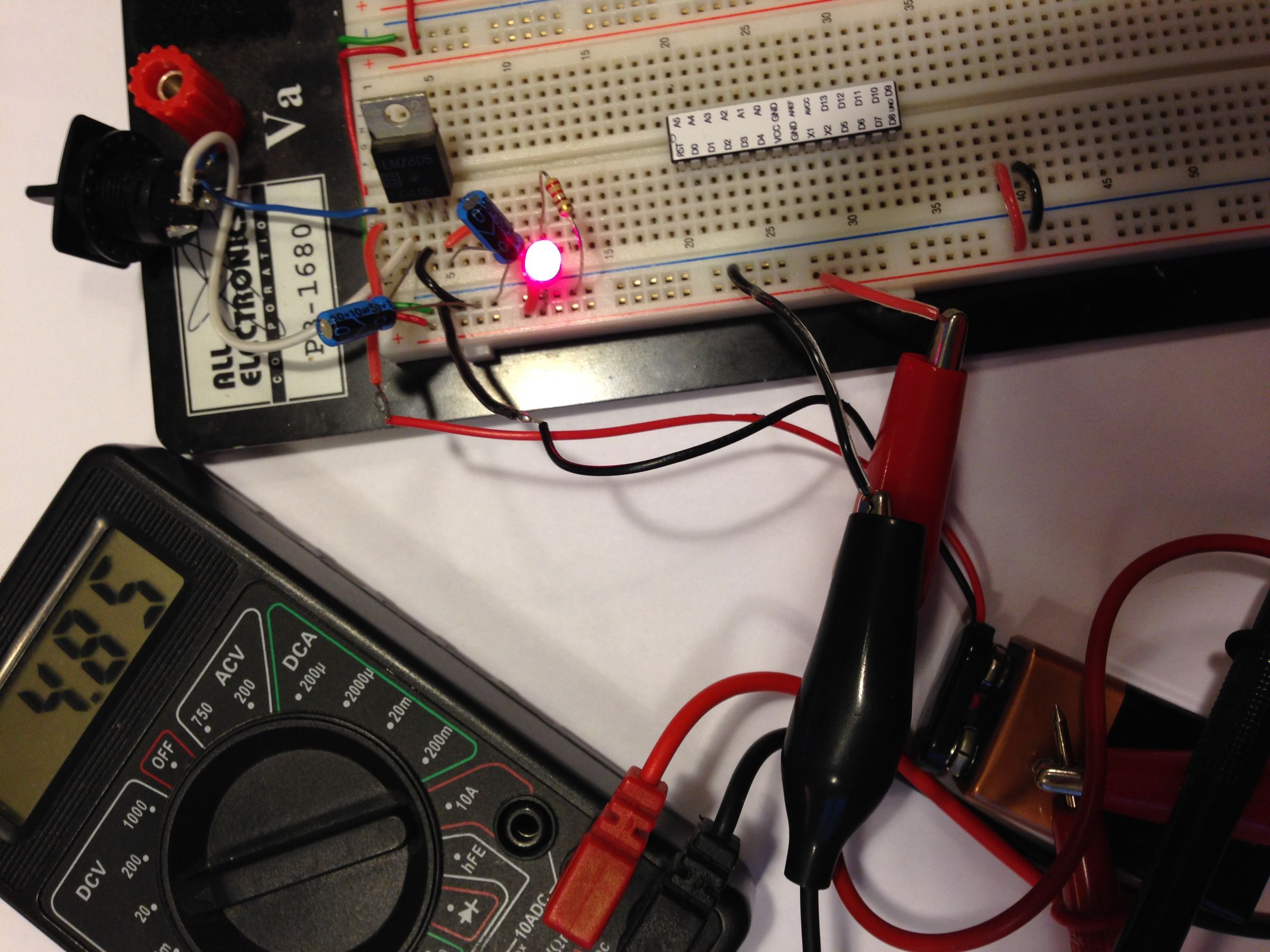 Make Your Own Arduino Testing Board! Made at Techshop! : 4 Steps ...