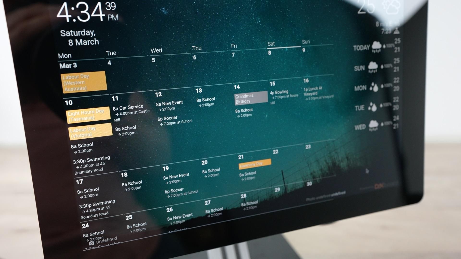 Raspberry Pi Base Family Planner : 5 Steps (with Pictures) - Instructables