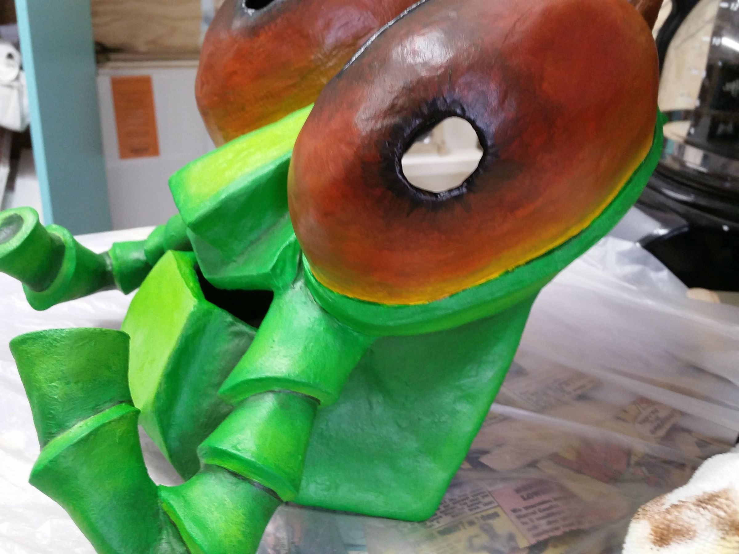Buck Grasshopper Mask : 9 Steps (with Pictures) - Instructables