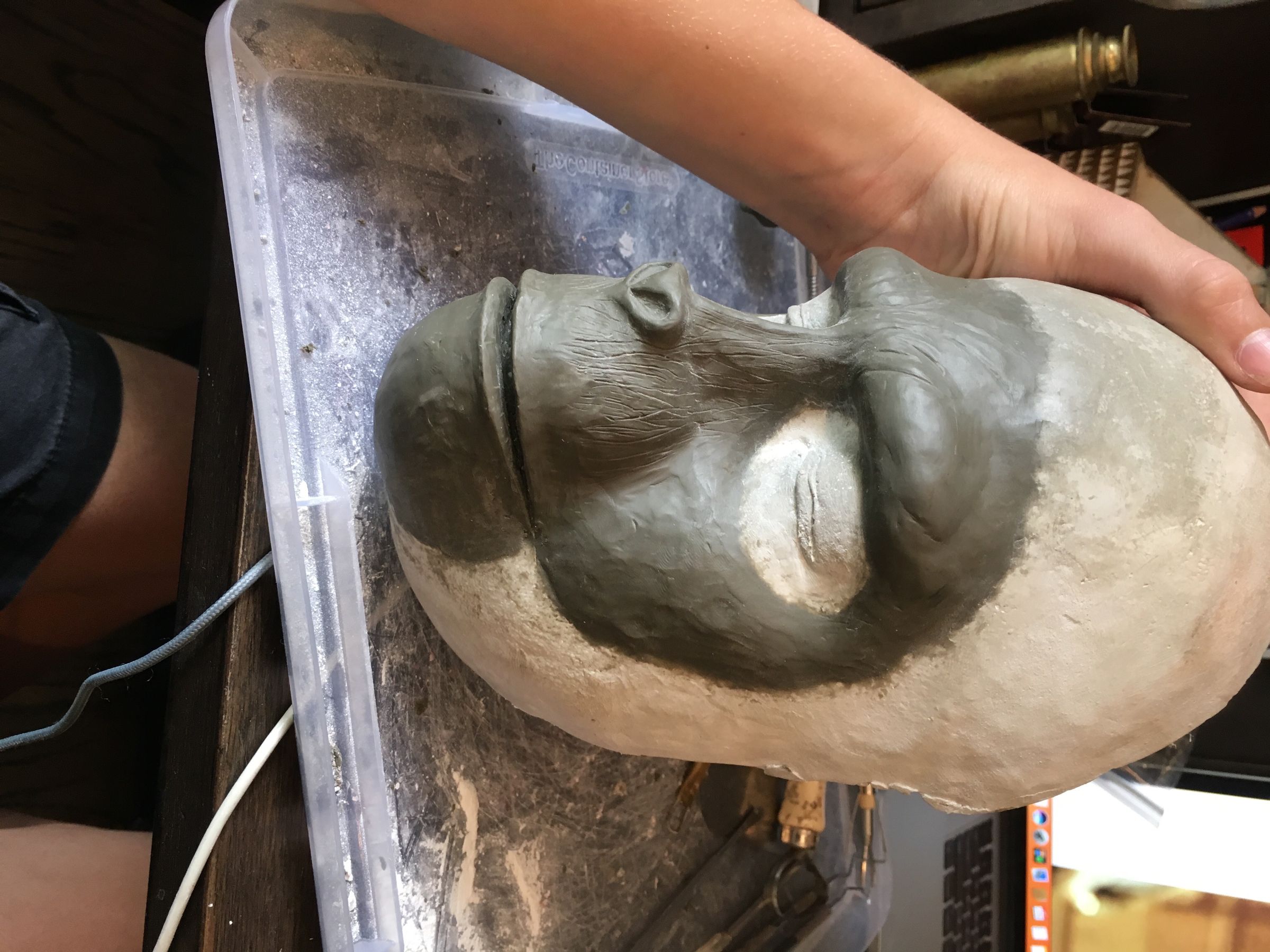 Making a Planet of the Apes Chimp Prosthetic : 5 Steps (with Pictures ...