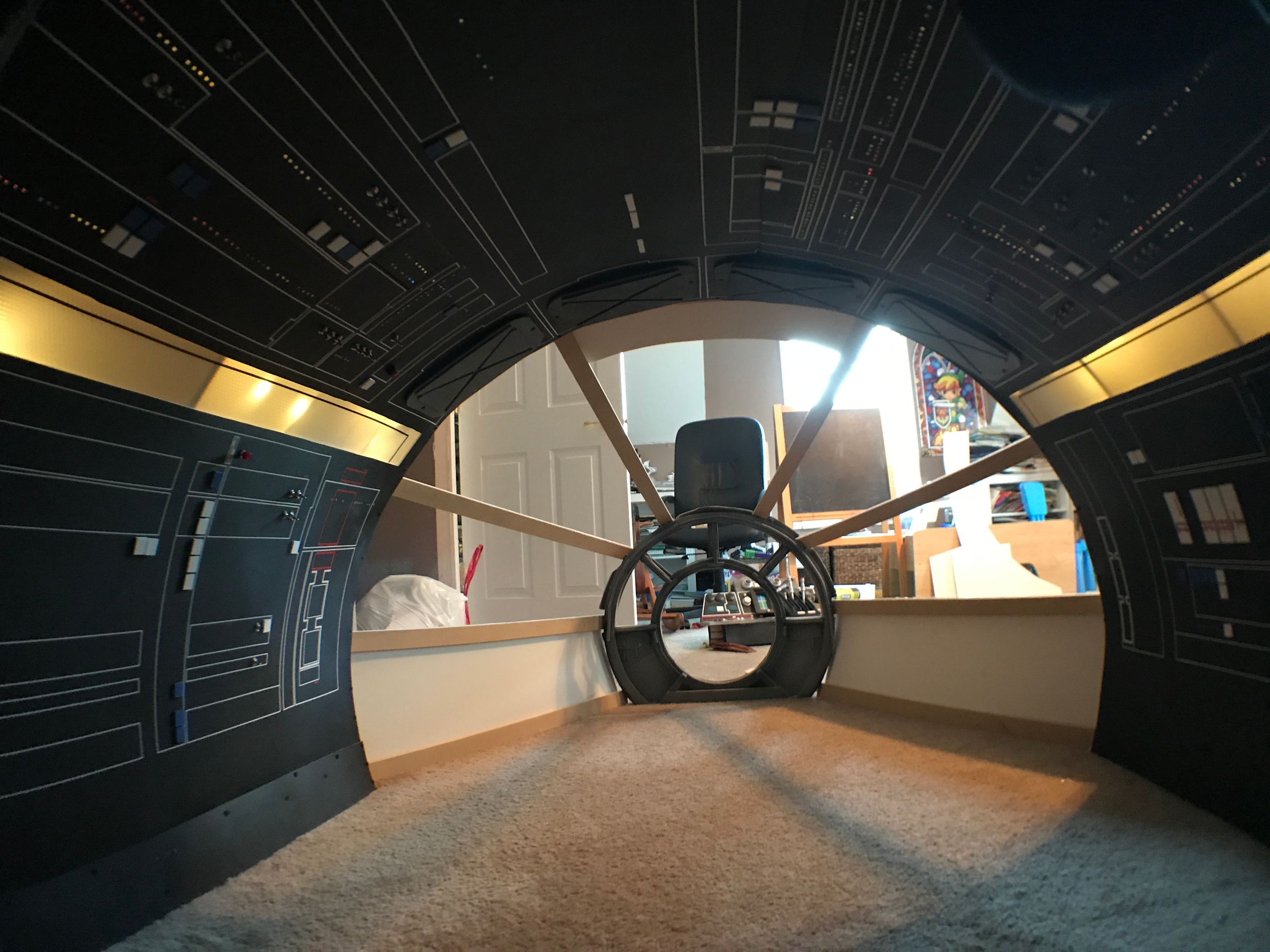 Make a Millennium Falcon Playhouse - Massive Update : 23 Steps (with ...