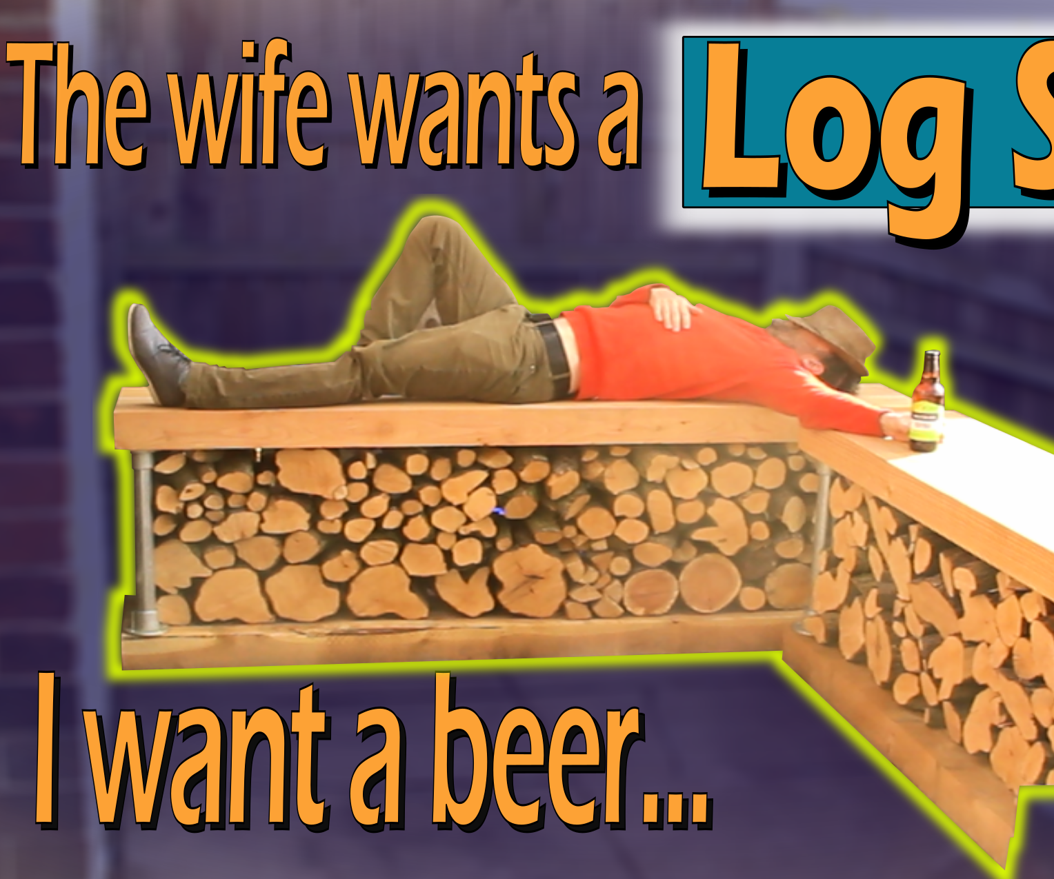 Easy Log Store - Sleeper and Scaffold Construction : 6 Steps (with ...