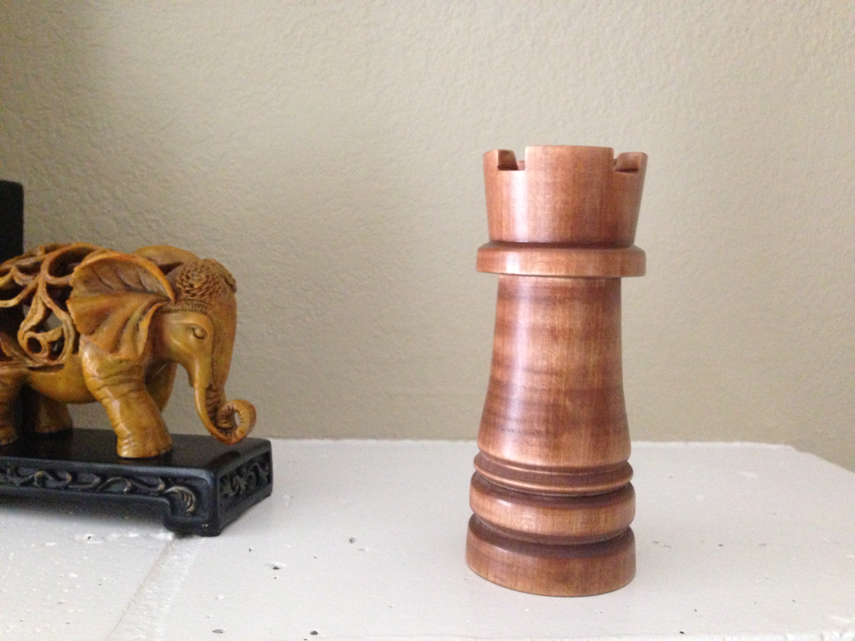 Wooden Chess Rook Piece for the Coffee Table : 9 Steps (with Pictures ...