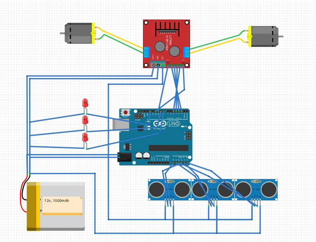 🤖 Arduino Wall Following Robot Tutorial: Build a Maze-Solving Robot : 6 ...
