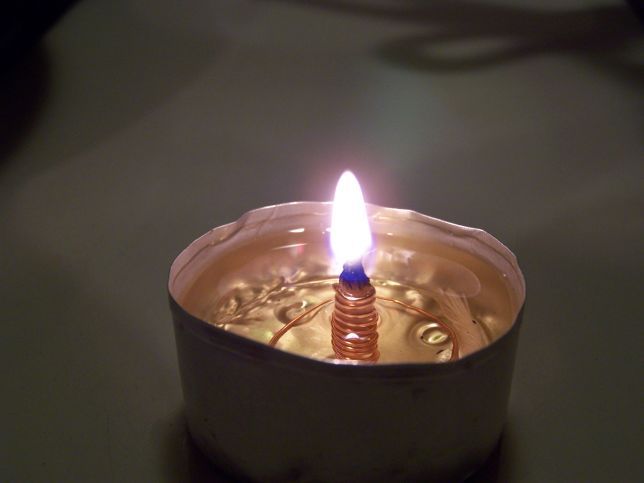 Make an Oil-burning Candle : 9 Steps (with Pictures) - Instructables