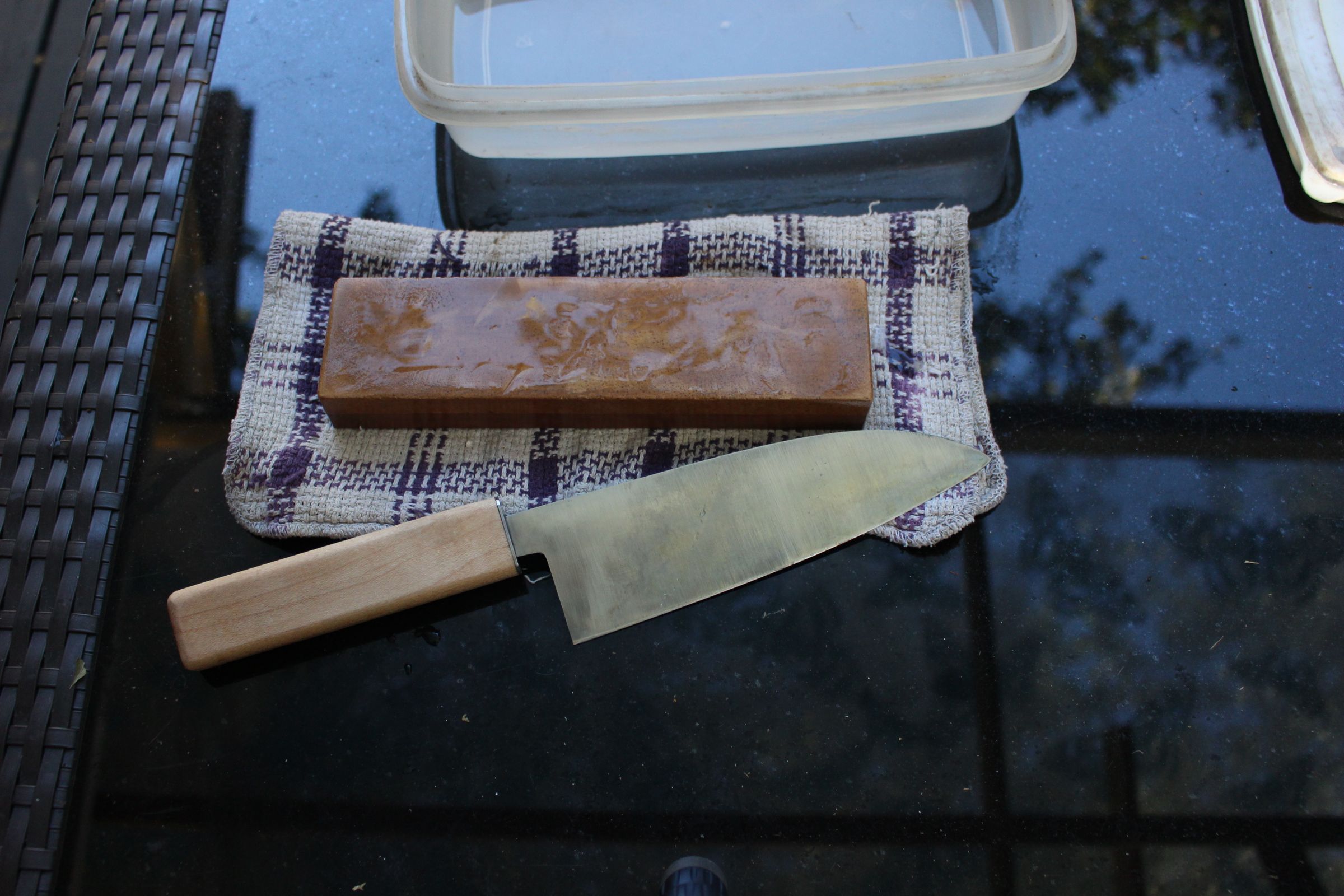 Making a Kitchen Knife From a Machete : 12 Steps (with Pictures ...