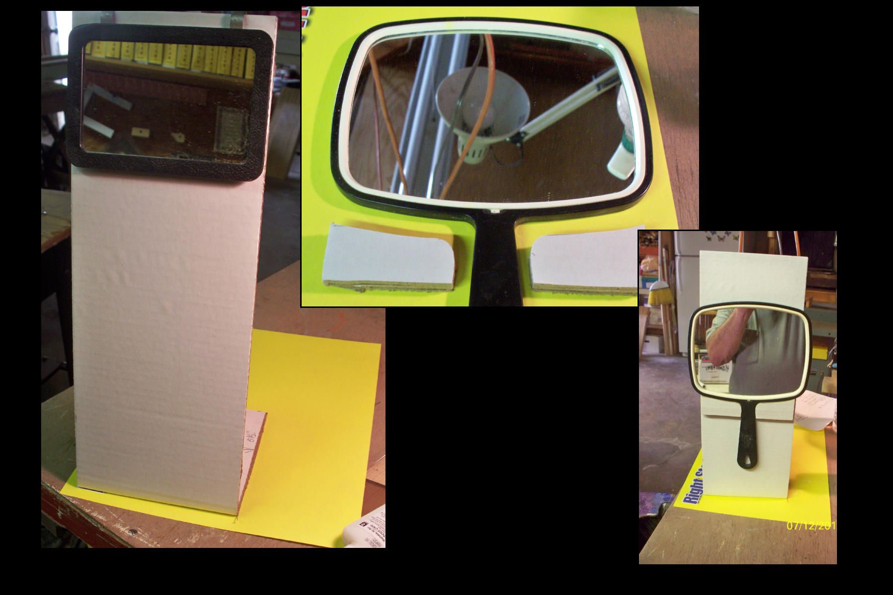 Make a Mirror Stand With Cardboard : 7 Steps (with Pictures ...