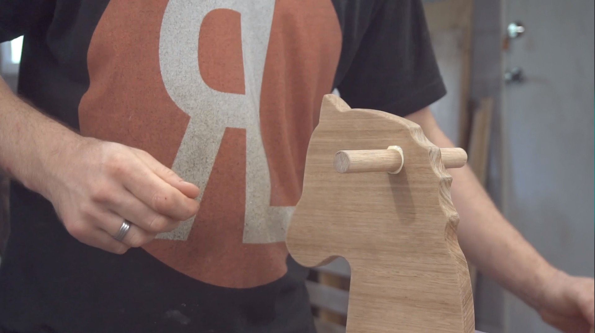 Rustic Rocking Horse From Store Bought Timber : 5 Steps (with Pictures ...