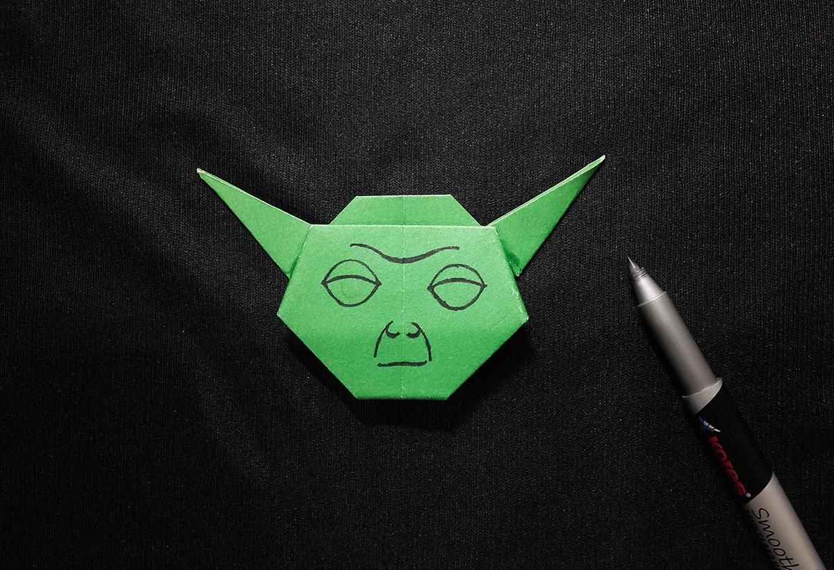 Origami Paper Yoda | Star Wars : 21 Steps (with Pictures) - Instructables