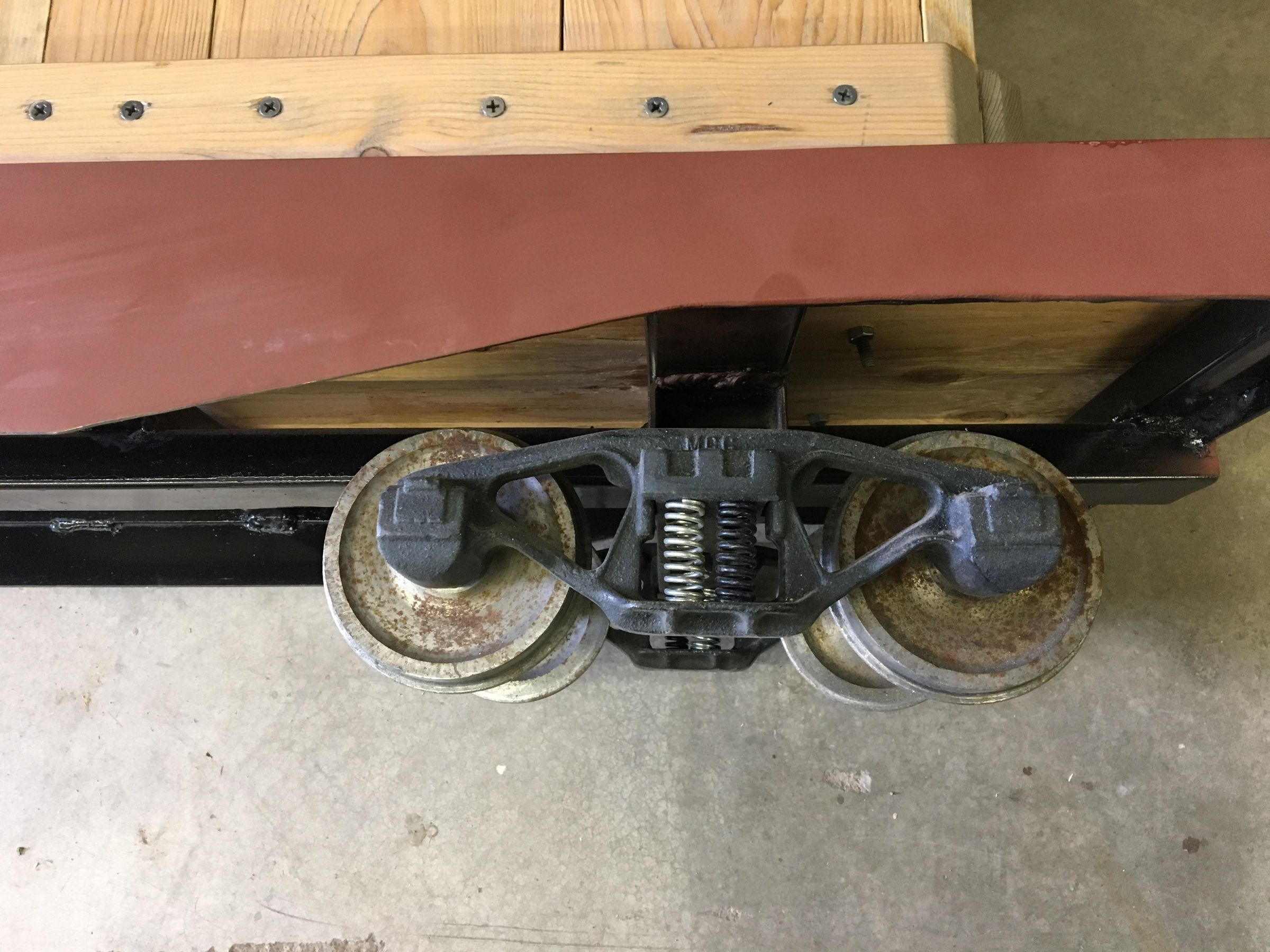7 1/2 Gauge Rideable Flat Train Car : 13 Steps (with Pictures ...