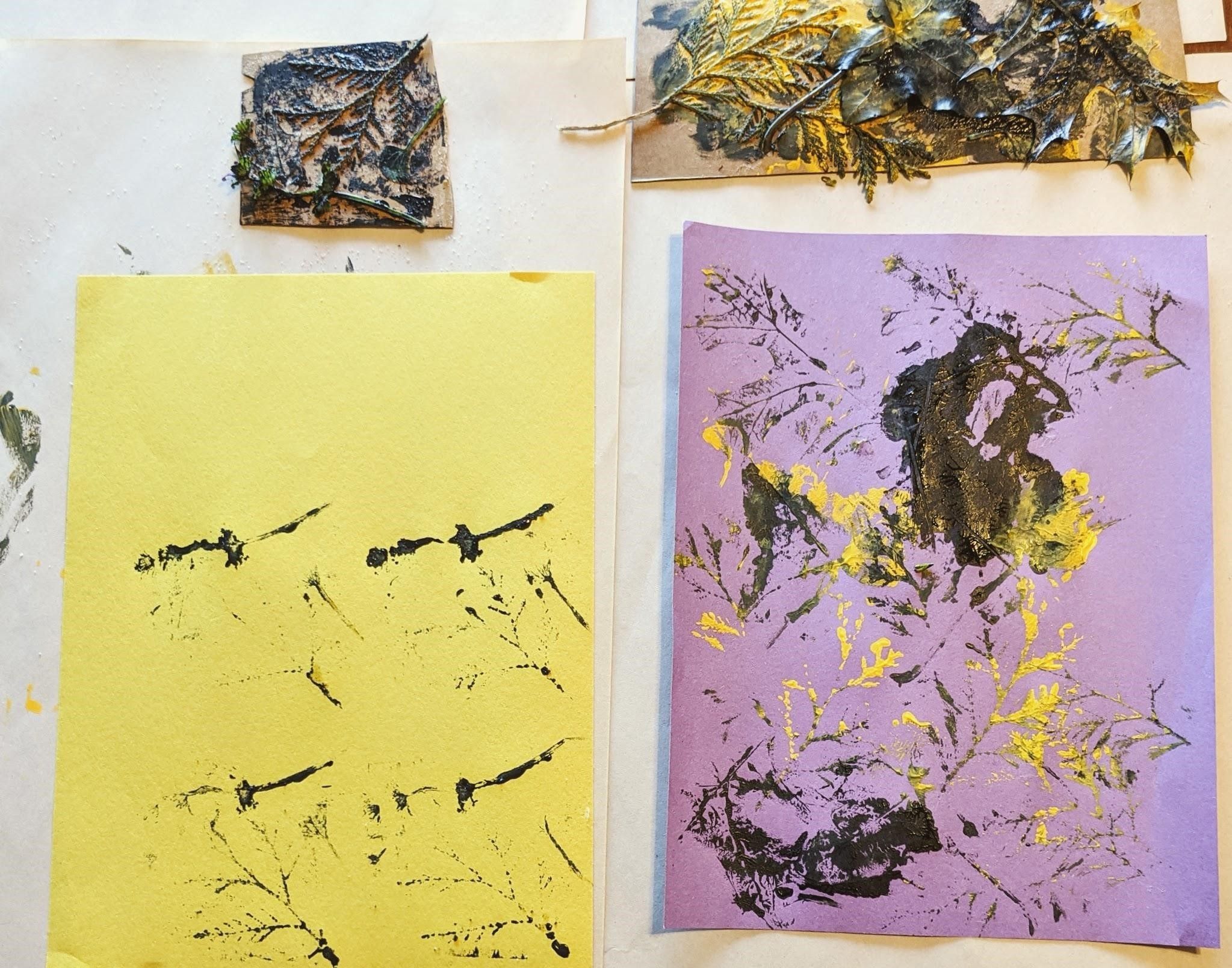 Printmaking With Nature : 7 Steps - Instructables