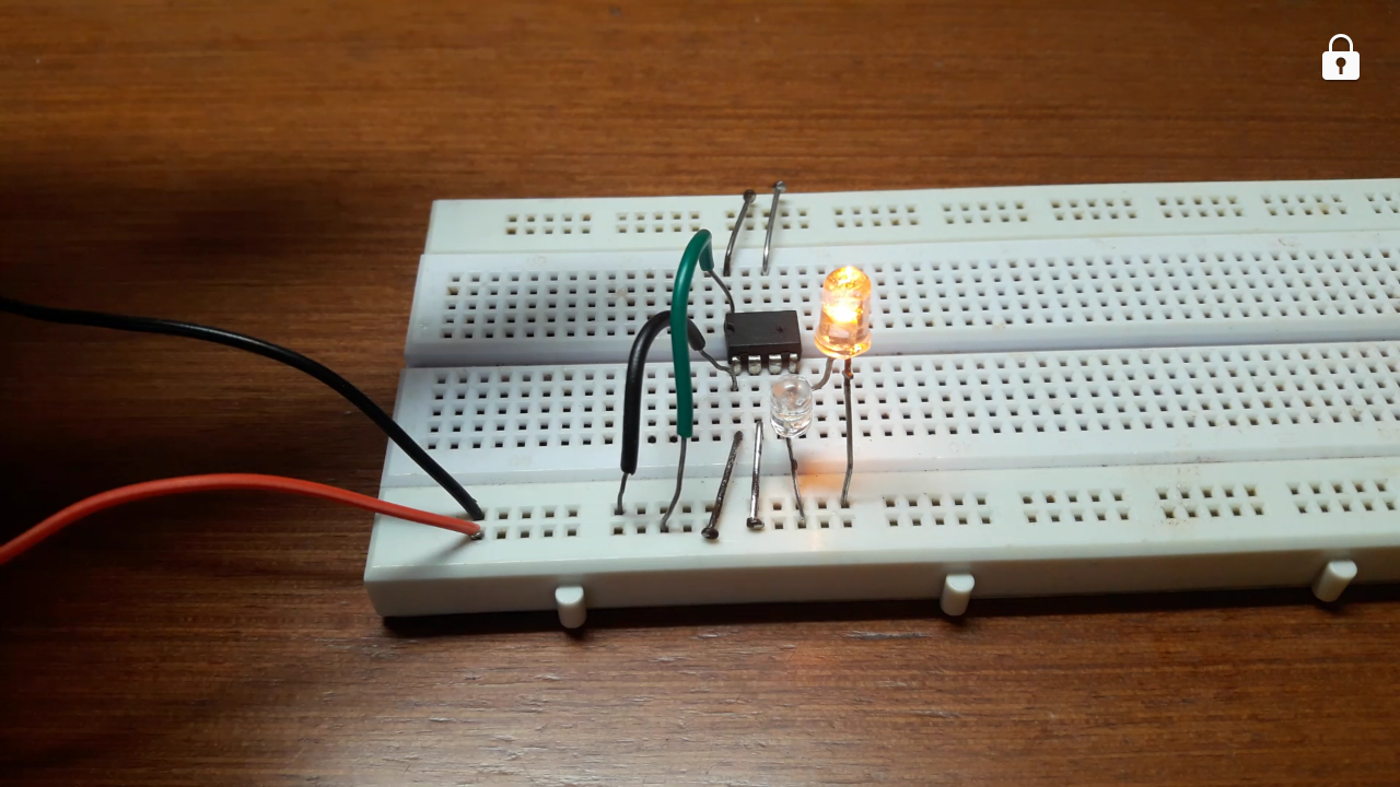 How to Make a "Touch Sensor" Using 555 Timer IC on Breadboard. : 4 Steps (with Pictures ...