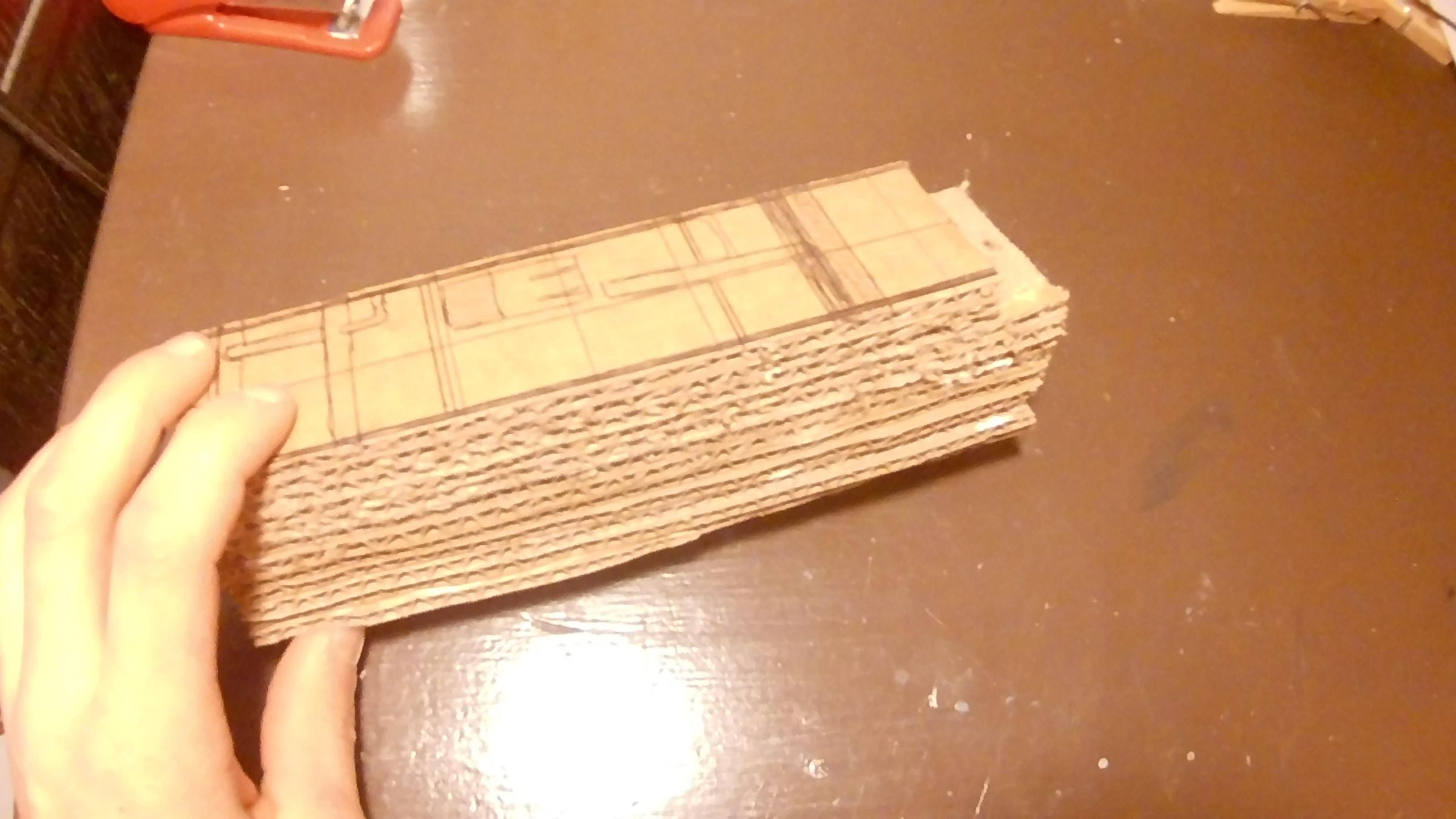 Cardboard Model Mark IV British Tank : 10 Steps (with Pictures ...