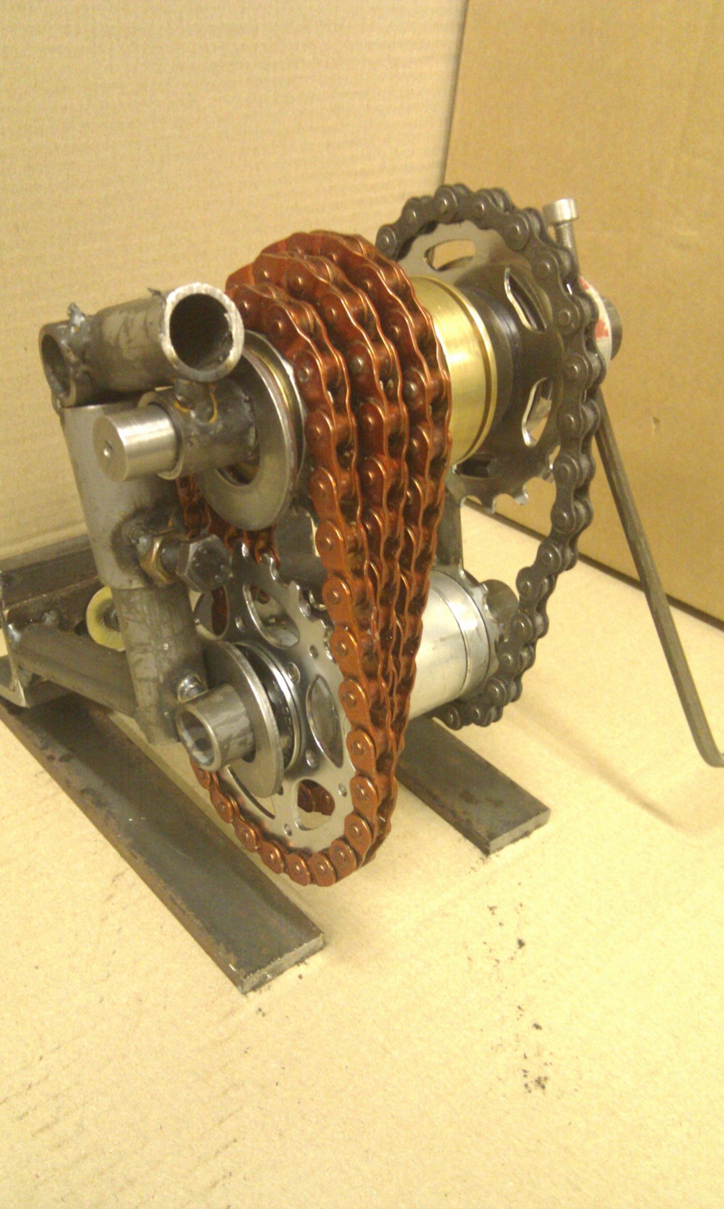 Transparent Gearbox on a Homemade Bicycle : 10 Steps (with Pictures ...