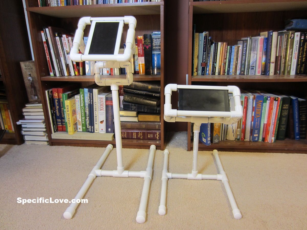 PVC Kindle Fire and Tablet Holder : 5 Steps (with Pictures) - Instructables