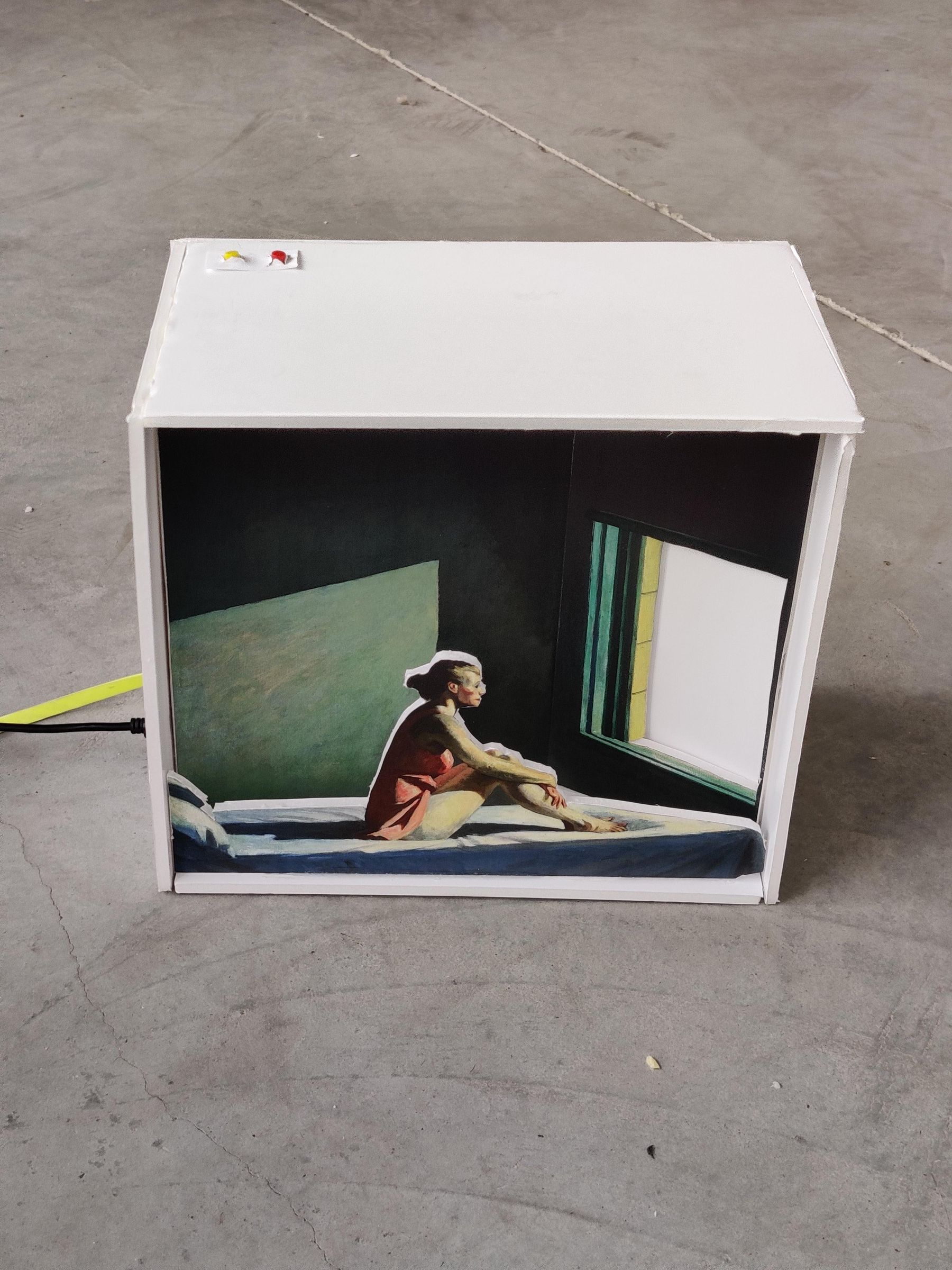 Animated Edward Hopper Painting : 6 Steps - Instructables