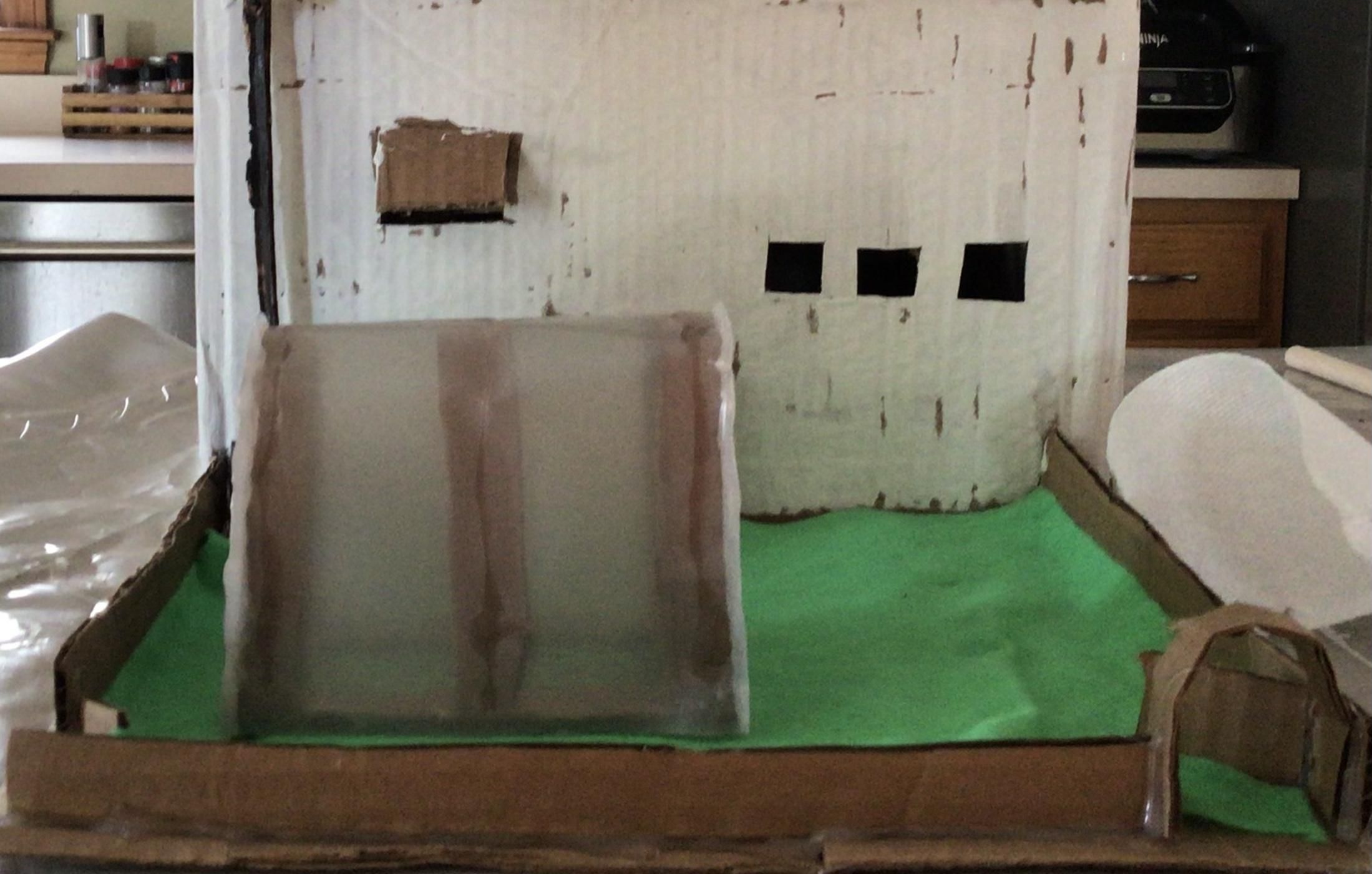 Sustainable House Model in Alpine Tundra Made of Cardboard - Instructables