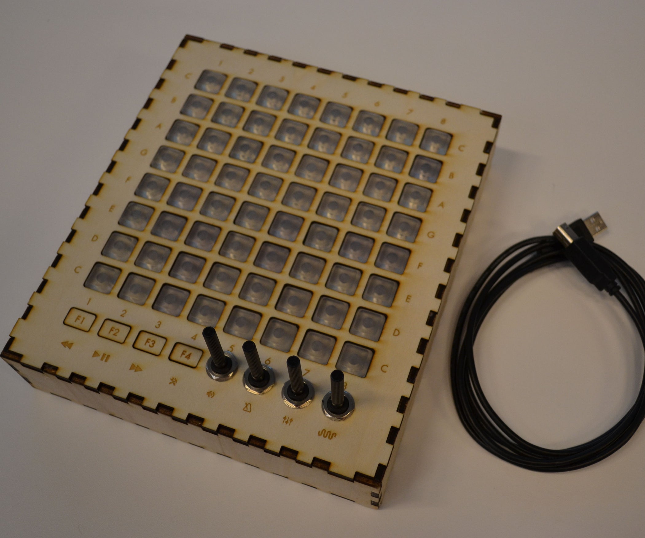 Launchpad Sequencer With Midi Output 6 Steps Instructables