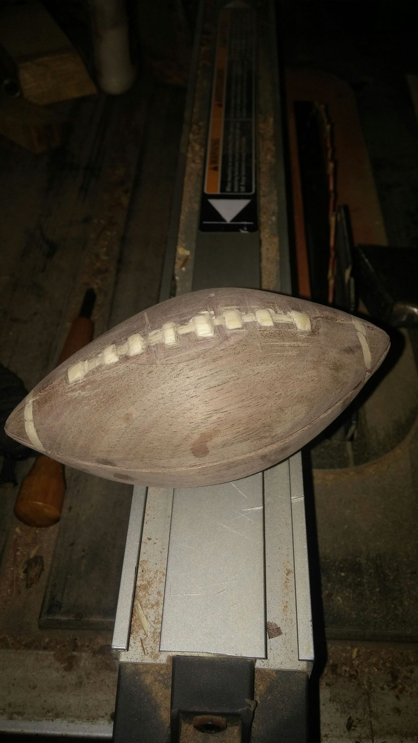 Football No Lathe Required! : 14 Steps (with Pictures) - Instructables