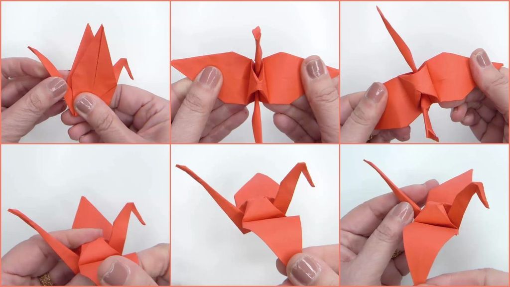 Grulla De Origami Paso A Paso Cómo Hacer Una Grulla De Papel