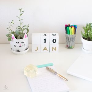 Wood Block Calendar : 3 Steps (with Pictures) - Instructables