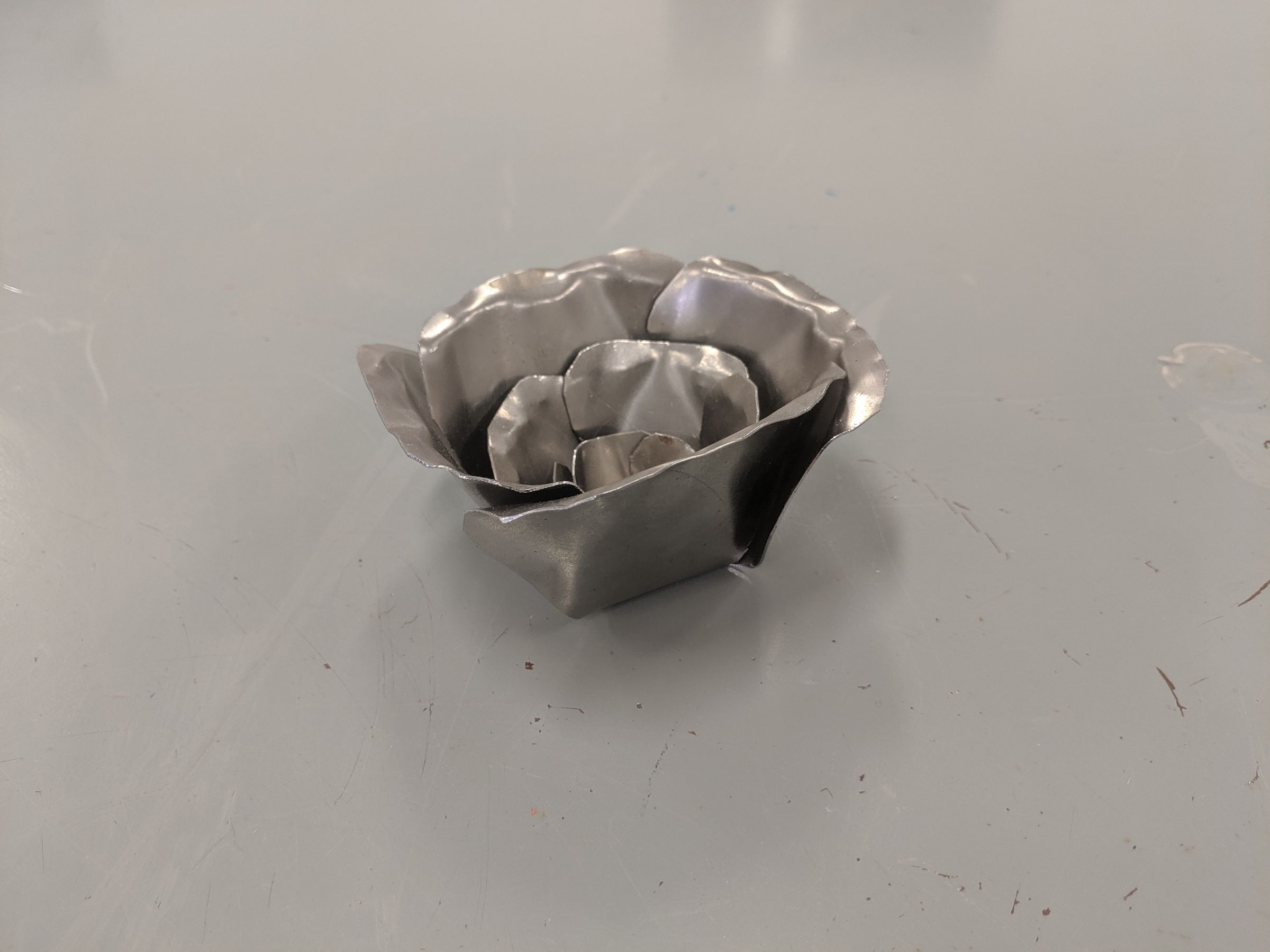 Easy Sheet Metal Flower : 7 Steps (with Pictures) - Instructables