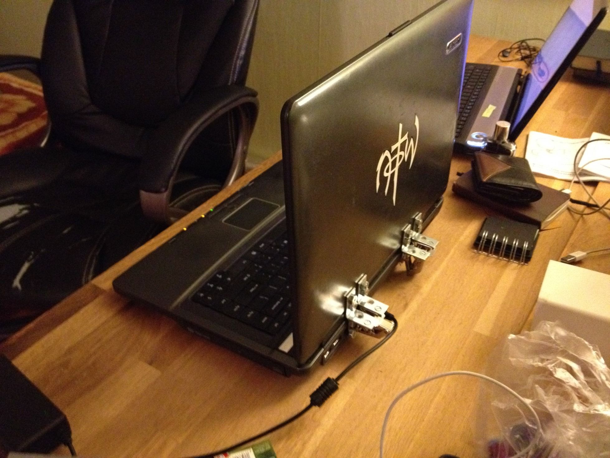 Repair of Broken Laptop Hinges and Cracked Top Cover - Instructables