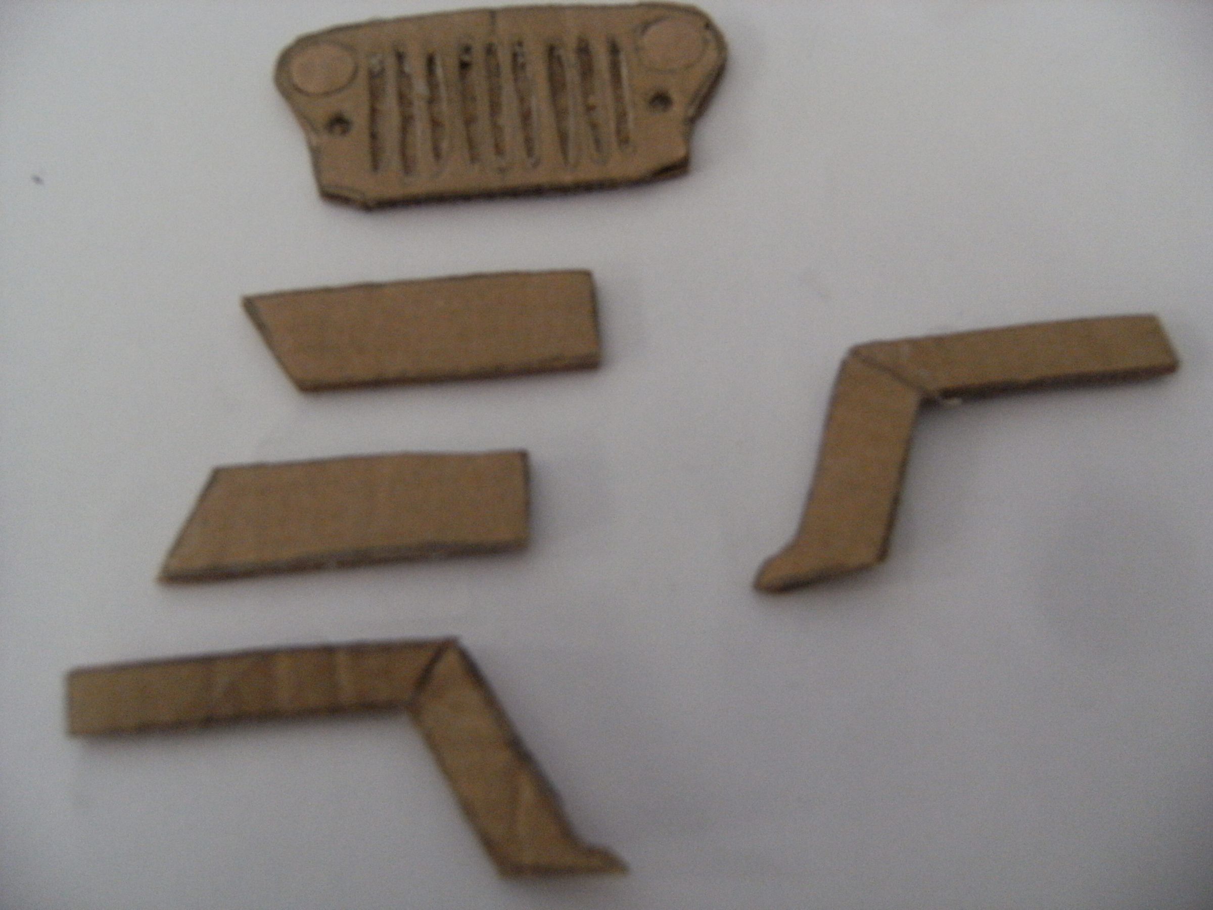 Jeep Willys Mb Cardboard Model : 5 Steps - Instructables