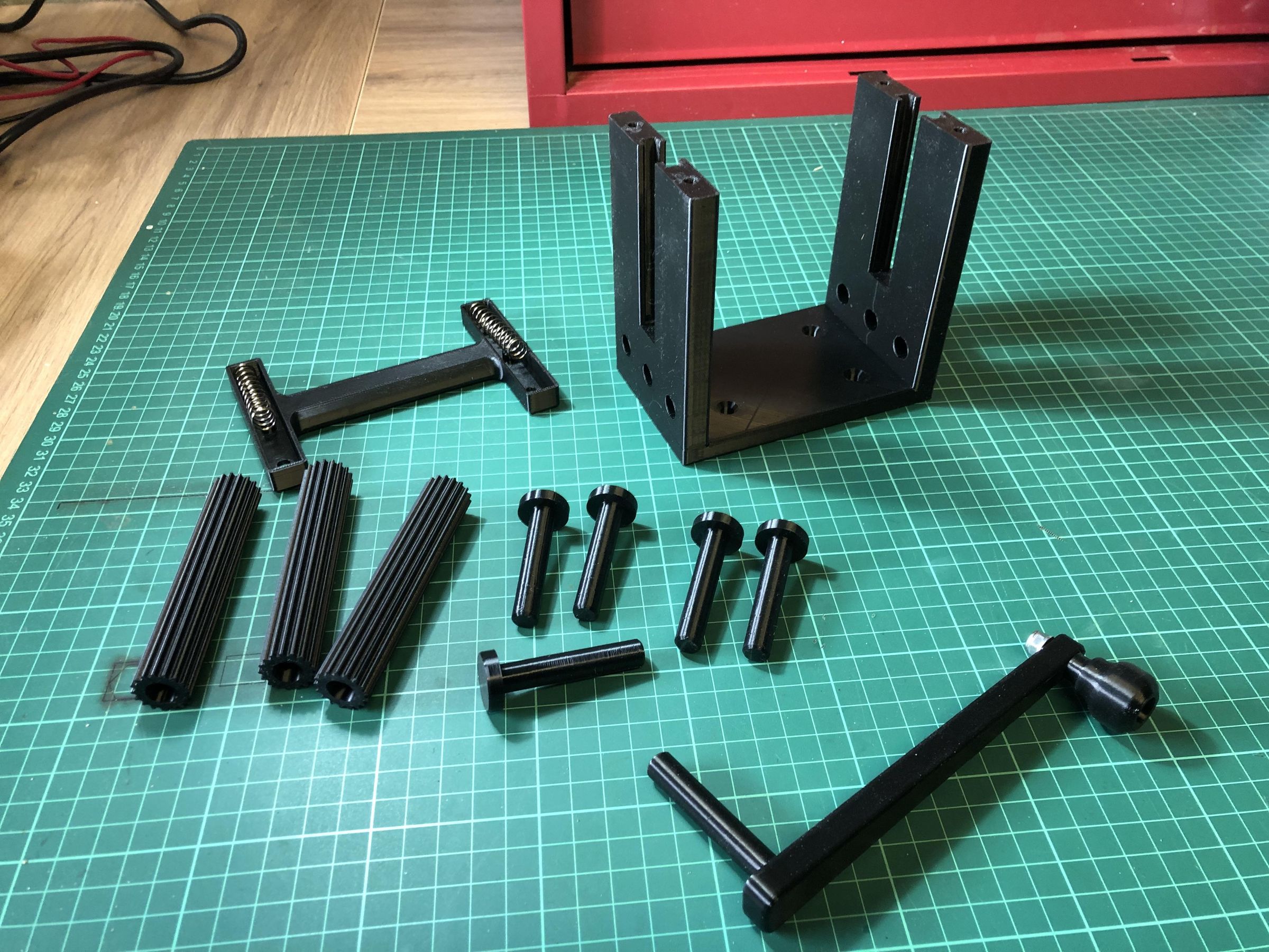 Spring Loaded Mini Relief Print Press. : 8 Steps (with Pictures ...