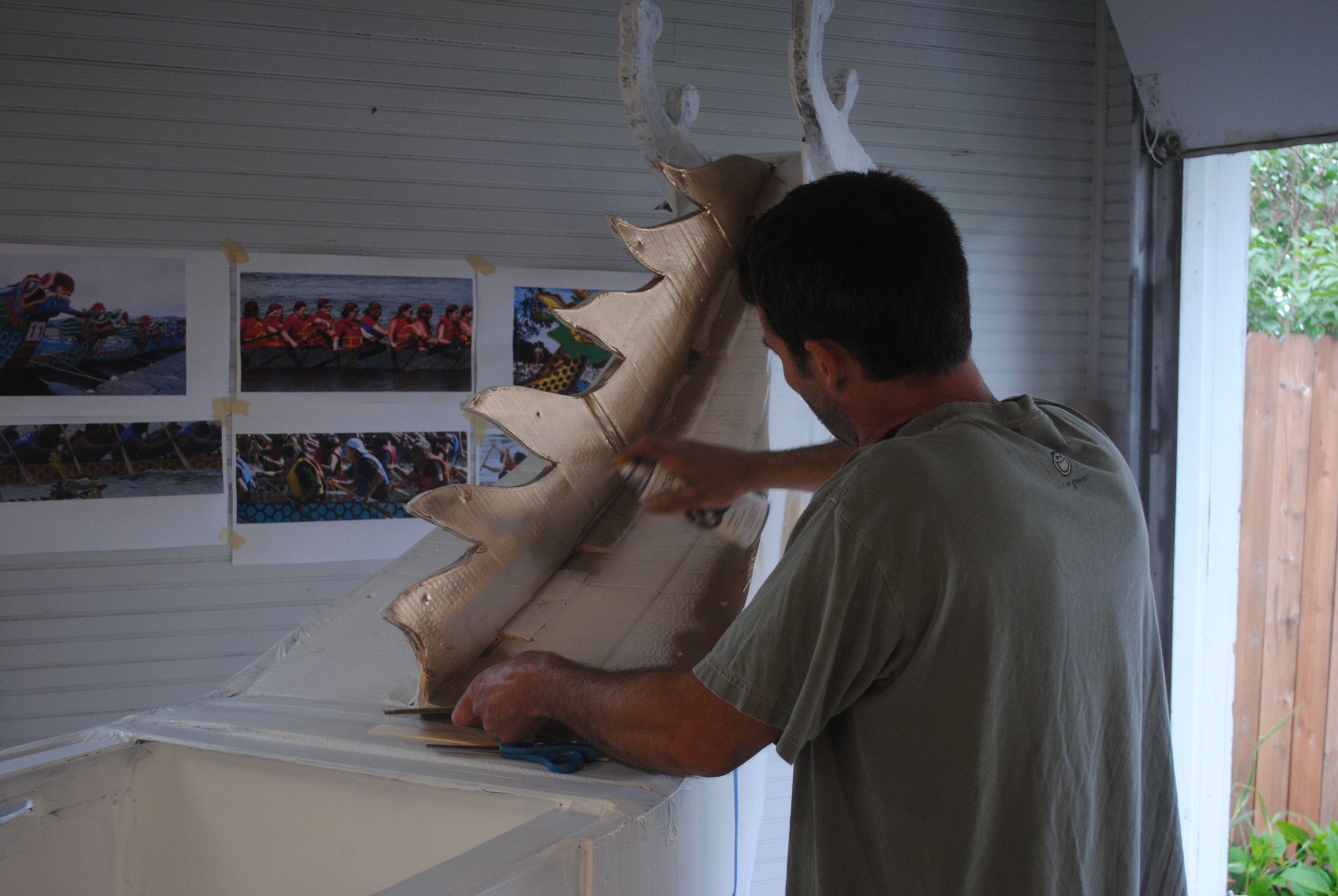 Make a Cardboard Dragon Boat! : 7 Steps (with Pictures) - Instructables