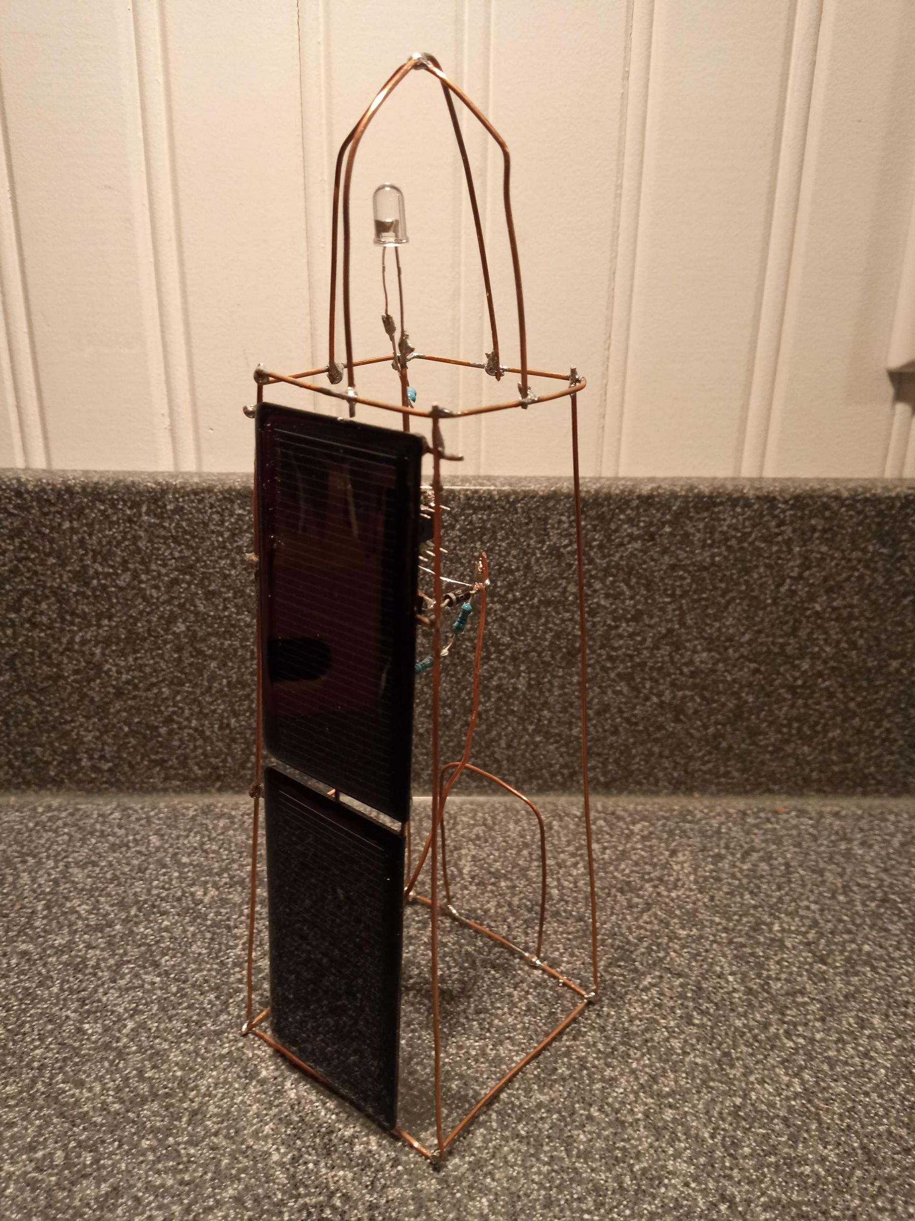 Lighthouse Circuit Sculpture : 6 Steps - Instructables