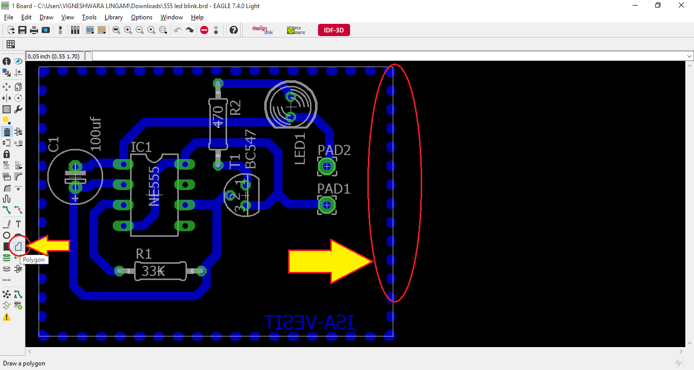 Developing a Schematic and PCB Layout in EAGLE Software : 4 Steps ...