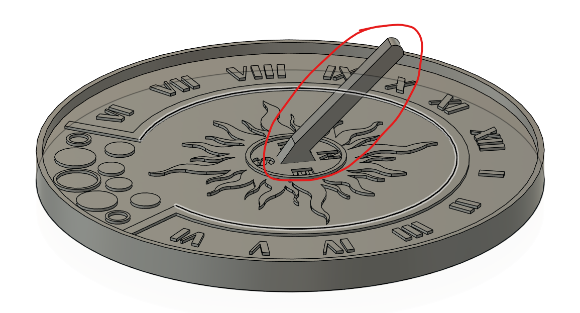 The FIRST Clock - 3D Printed Ancient Sundial : 12 Steps - Instructables