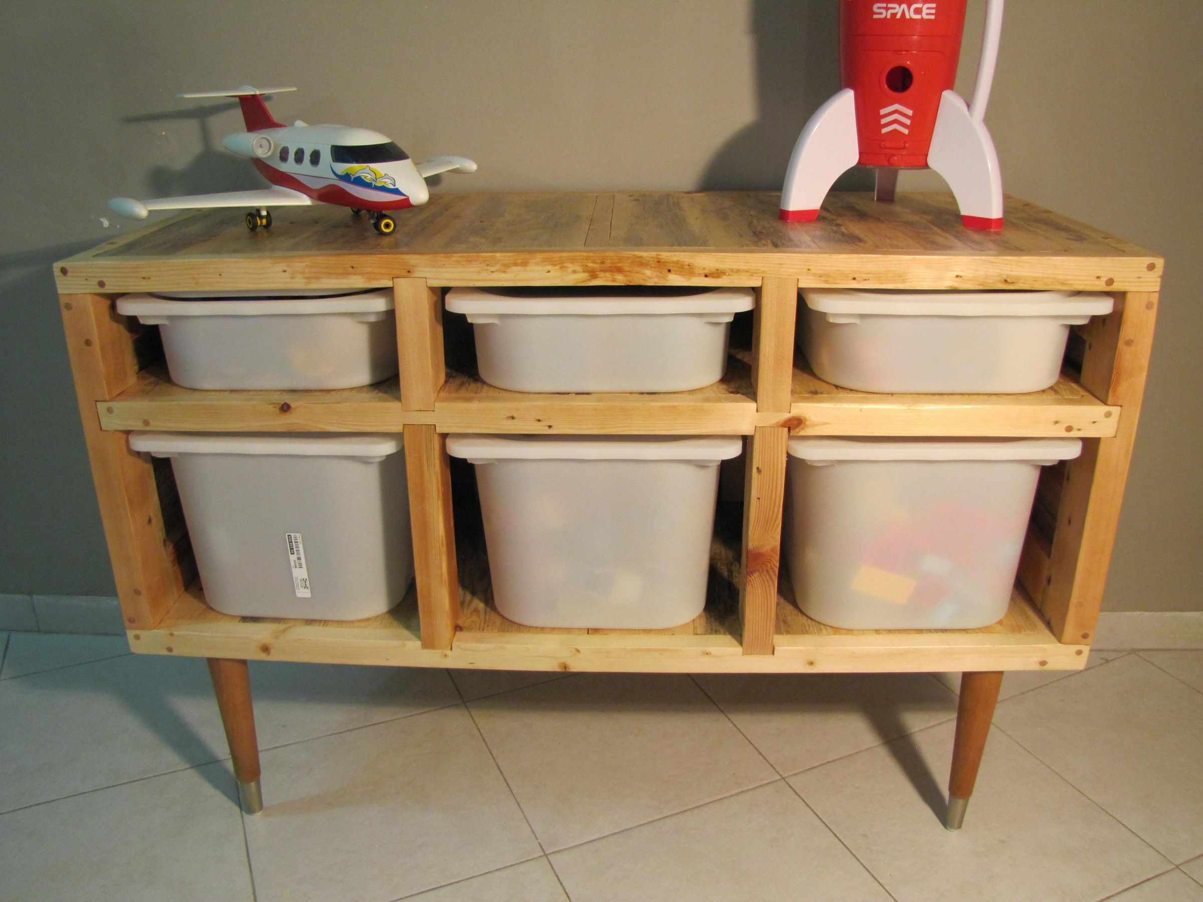 How to Build Storage Boxes Cabinet From Recycled Materials : 11 Steps ...