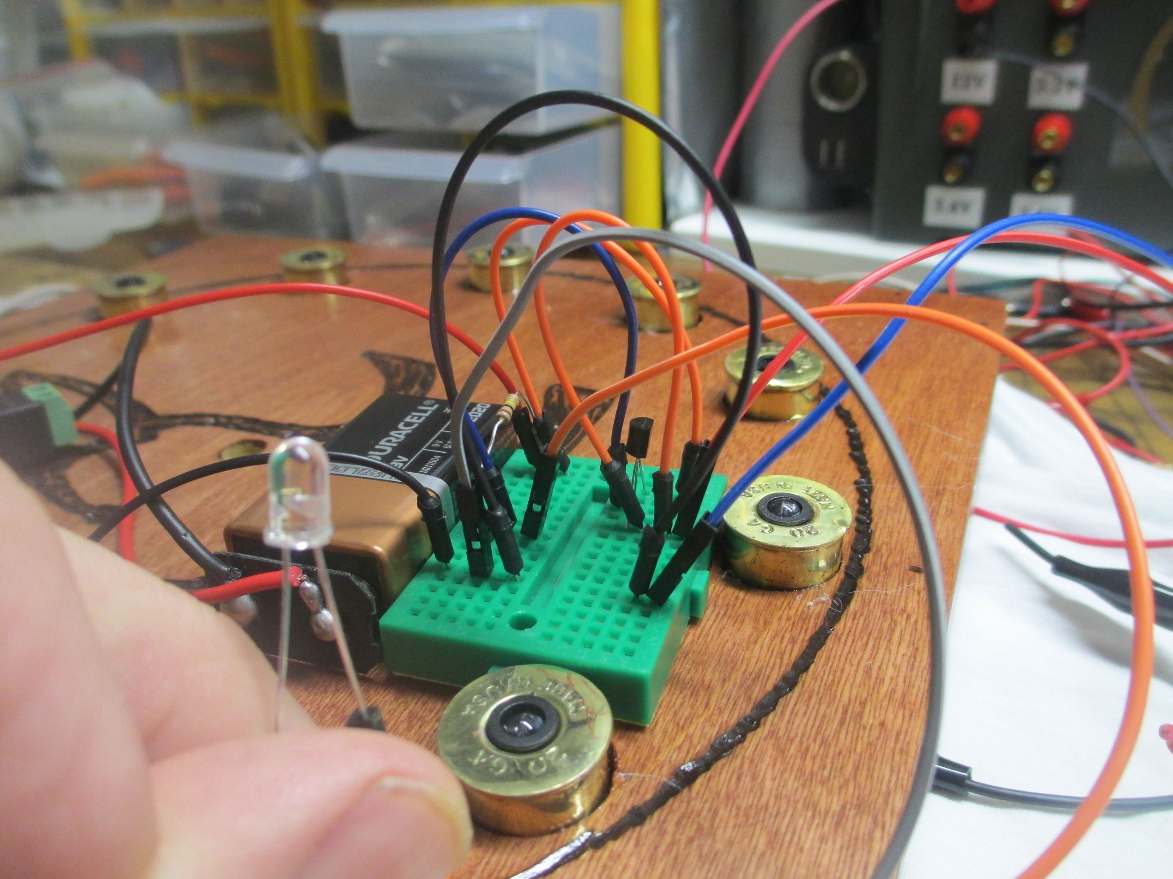 Shotgun Shell Light Sensor Clock : 21 Steps (with Pictures) - Instructables