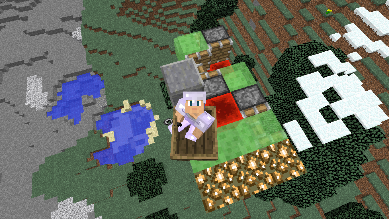 Minecraft Flying Machines : 7 Steps (with Pictures) - Instructables