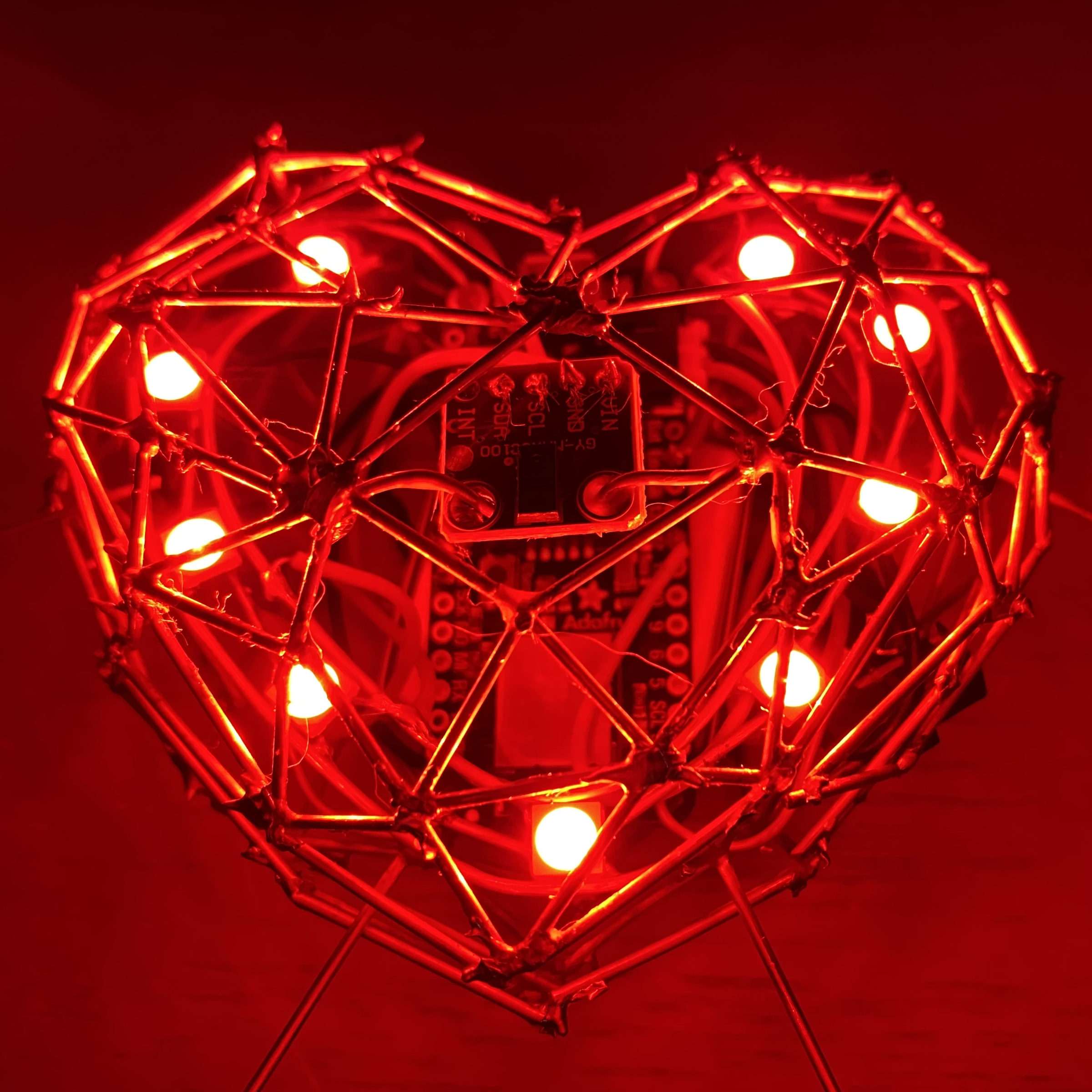 Beating LED Heart : 10 Steps (with Pictures) - Instructables