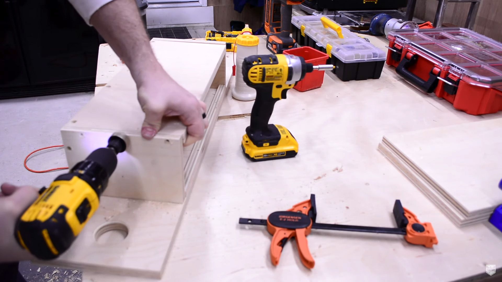 How to Build a Pocket Hole Workstation | DIY Woodworking Shop Project ...